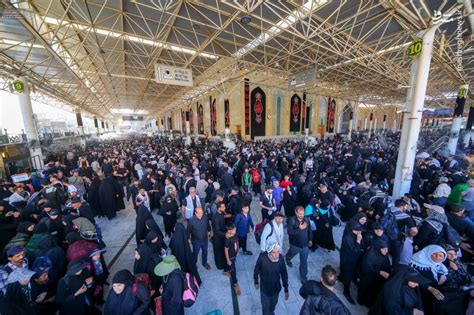 تصاویر ازداحام زوار اربعین در نجف جهان نيوز