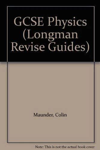 Gcse Physics Longman Revise Guides Maunder Colin Eur 6 33 Picclick Es