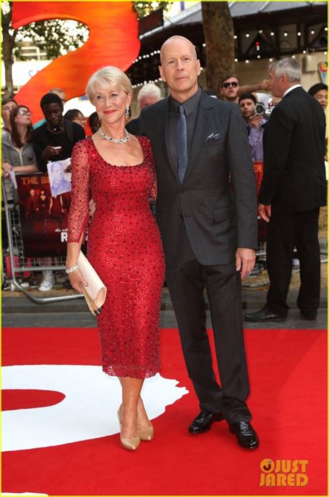 Helen Mirren Bruce Willis Red 2 London Premiere Helen Mirren Bruce Willis Red 2 London Premiere