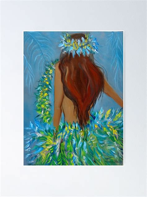 Merrie Monarch Hula Girl 14 Poster For Sale By Jennyleeandjim Redbubble