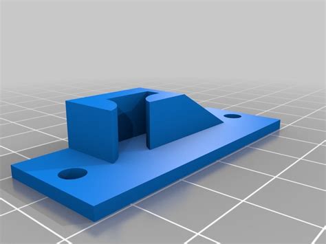 Roller Blind Bracket By Brad Mohr Download Free Stl Model