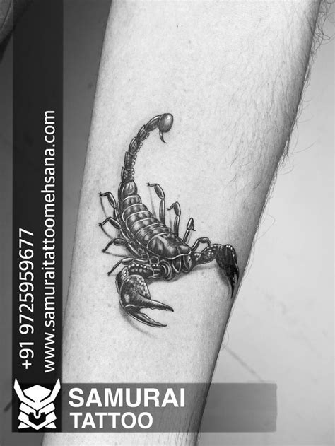 Drive Scorpion Tattoo