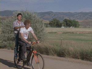 Piedmont Velo Sports Napoleon Dynamite Riding A Bicycle