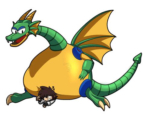 Fatass Mecha Dragon Squish — Weasyl