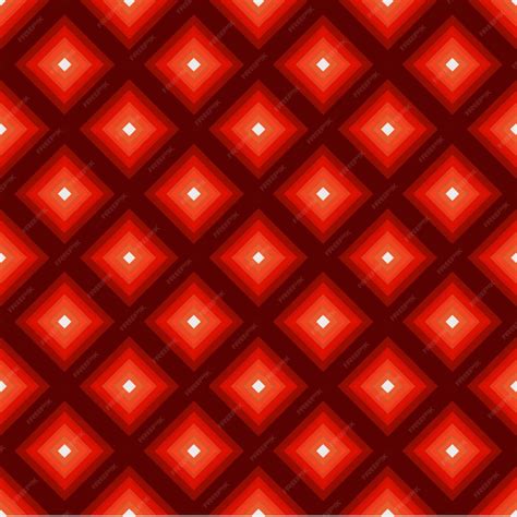 Premium Vector Red Geometric Shape Abstract Pattern Background