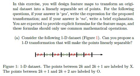 Solved In This Exercise You Will Design Feature Maps To Chegg