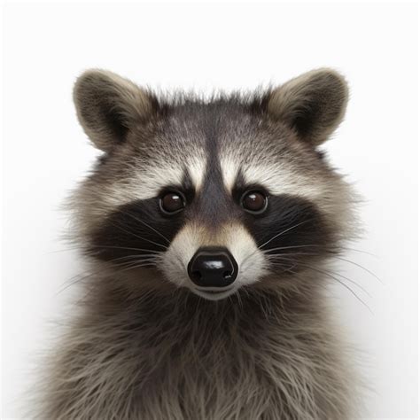 Premium Ai Image A Cute Sad Wolf Looking Straight