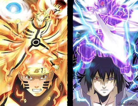 Sasuke Chidori Vs Naruto Rasengan Shippuden