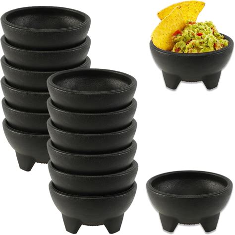 12 Pack Salsa Bowls For Party Bulk Set Bundle With 12