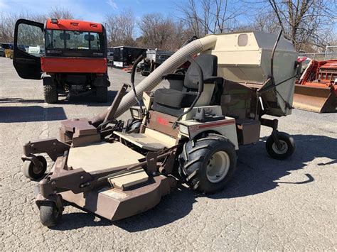 2003 Grasshopper 722d Zero Turn Mower W Bagger Live And Online