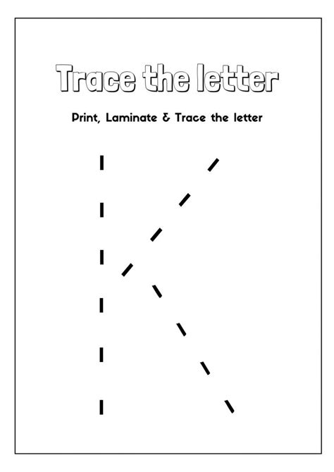 Free Letter K Dot Worksheets Printable Pdf