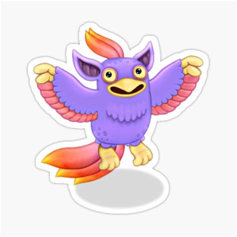 My Singing Monsters Character Tweedle Sticker For Sale By Dizzaa