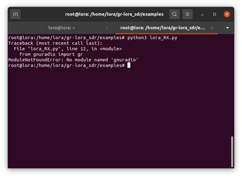 No Example Code Is Executed With Usrp · Issue 26 · Tappareljgr Lorasdr · Github