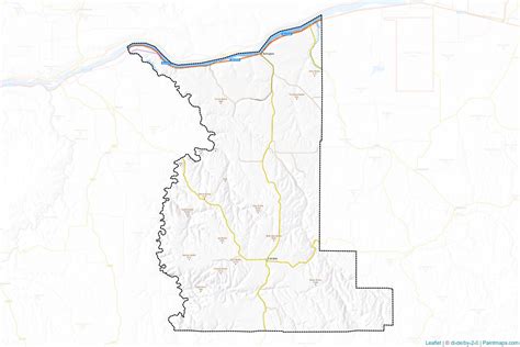 Sample Maps Of Gilliam Generated With Map Cropping Masking Tool
