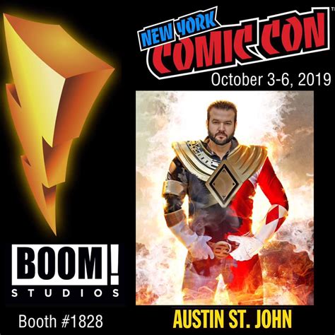 Austin St John Im Heading Back To Nyc Come Out To New York Comic