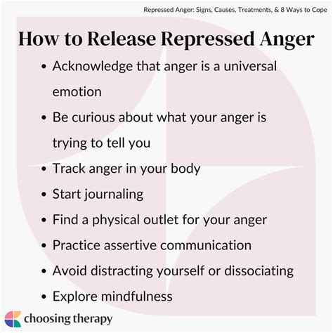 How To Release Your Repressed Anger Tips From An Expert