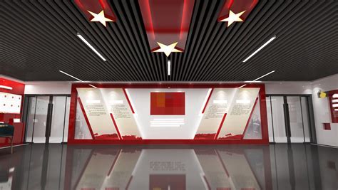 党建宣誓墙创意设计作品图片素材 站酷zcool