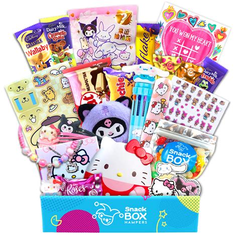 Valentines Hello Kitty T Box Hamper Chocolate