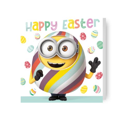 Despicable Me Minions Happy Easter Easter Card Danilo Promotions