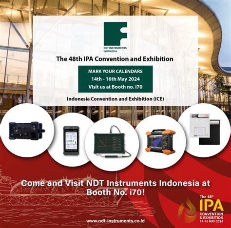 Ndtinstruments Ndtigroup Indonesia Exhibition Conference Ipaconvex2024 Ipa