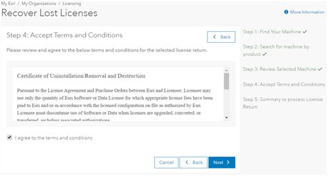 Recover Lost Licenses From My Esri Esri Community