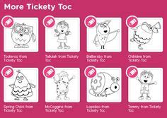 110 Tickety Toc Printables Ideas Printables The 5th Of November