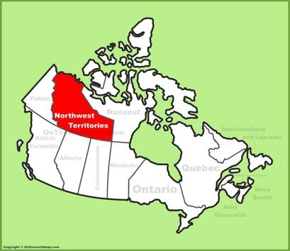 Northwest Territories Maps Canada Maps Of Northwest Territories Nt