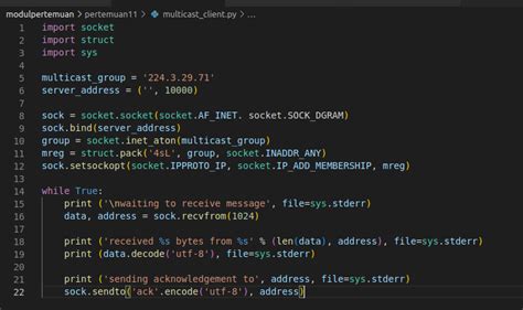 Modul 10 Pertemuan 12 Socket Programming — Gui Dengan Python By