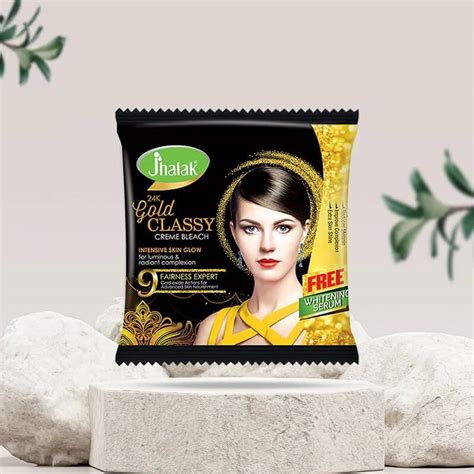 Jhalak 24k Gold Classy Cream Bleach Aleena Cosmetics