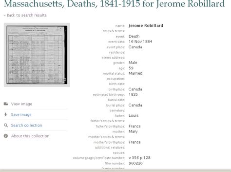 Call Me Shell Correction Jerome Robillard Decede En Lowell Etats Unis Yes He Died In Lowell