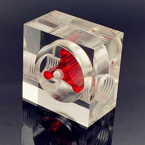 Water Cooling Flow Meter Pc Flow Meter Office Measuring Tools 2 Way G1