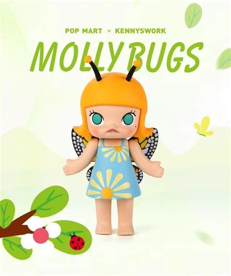 Preorder Confirmed Design Pop Mart Popmart Molly Bug Series