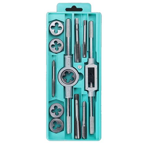 M3 M12 Thread Self Tapping Wrench Set Screw Metric Tap And Die Hand Tapping Drill Hardware Tools