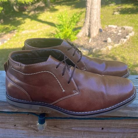 George Shoes George Mens Dress Casual Chukka Shoe Brown Color Size