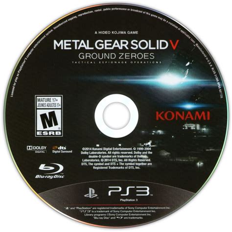 Metal Gear Solid V Ground Zeroes Images Launchbox Games Database