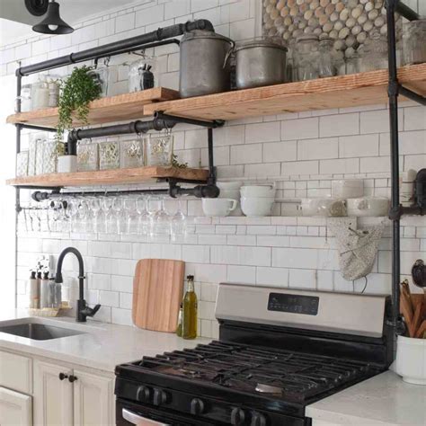 20 Above Stove Shelf Ideas That Make Kitchens Look Bigger And Better