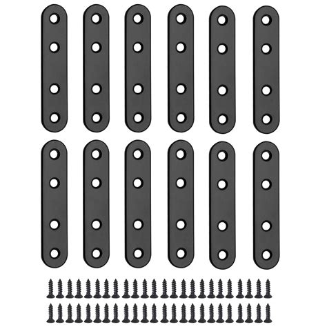 12 Pcs Straight Brace Flat Brace 315” X 069