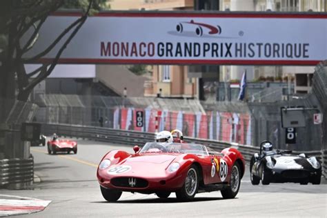 Monaco Historic Grand Prix Classic Car Racing Event Riviera Edition