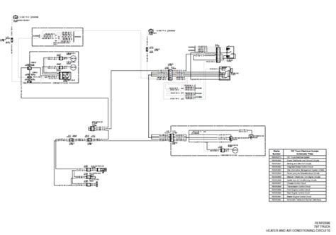 Cat Electrical 797 Truck Heater And Air Conditioning Electrical