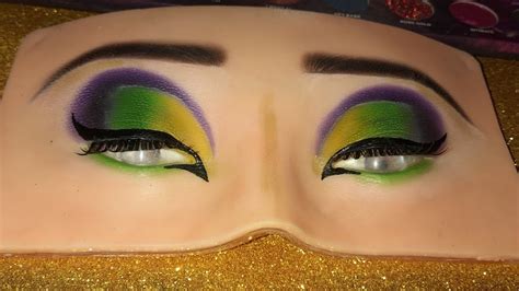 Mehendi💚 Eyemakeup Tutorial Practice On Dummy Makeup By Ruby