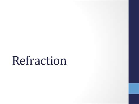 Refraction The Reappearing Coin 1 Place The Coin