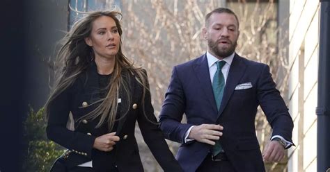Conor Mcgregor Joined By Fiancee Dee Devlin As Jury Deliberate Sex