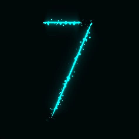 Vetores E Ilustrações De Sete Neon Para Download Gratuito Freepik