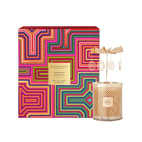 Glasshouse Christmas 2019 A Tahaa Affair Spinning Carousel Candle