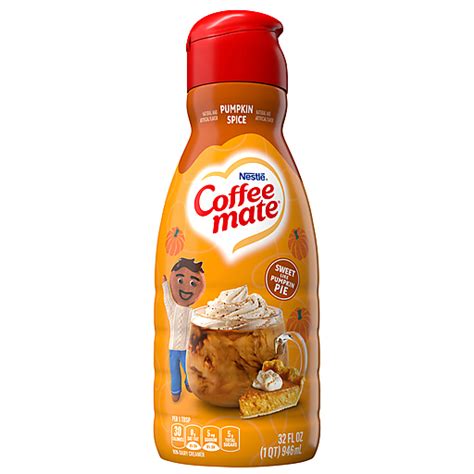 Coffee Mate Non Dairy Pumpkin Spice Creamer 32 Fl Oz Creamers Price