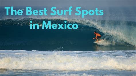 Mexico Surf Spots Map