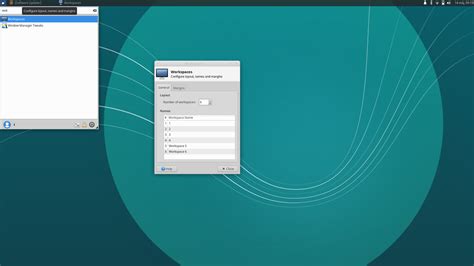 Visualized Desktop Workspace Flow In Xubuntu 1804 Xfce