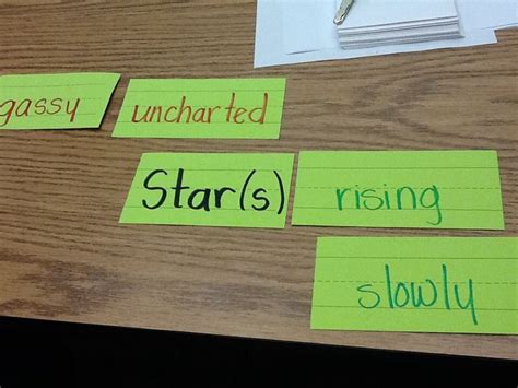 Sentence Patterning Game For Language Arts