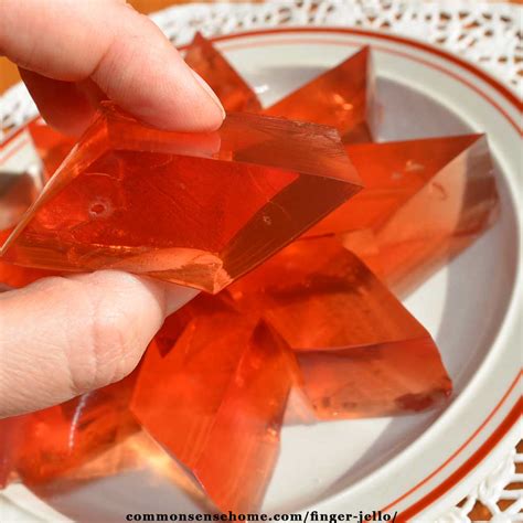 Finger Jello Recipe Without Knox Gelatin