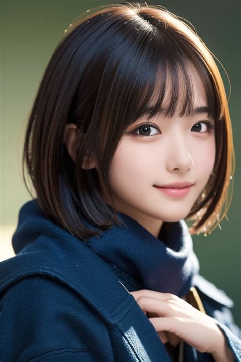 Masterpiece 最高品質 高解像度 1 日本人の女の子 現実的 14 素晴らしい顔 15歳 Seaart Ai